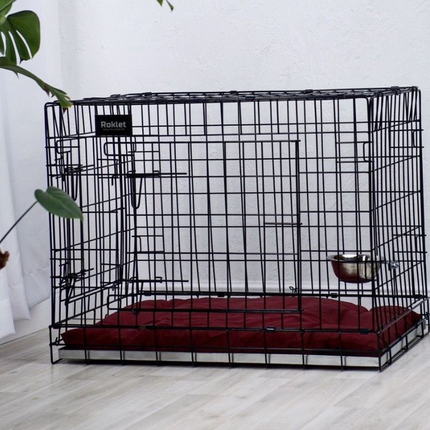 Металлическая клетка для собак Roklet