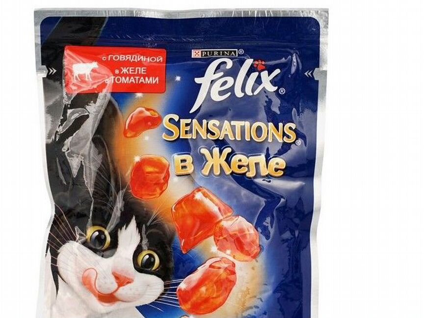 Феликс Вискас Felix в желе бесплатная доставка