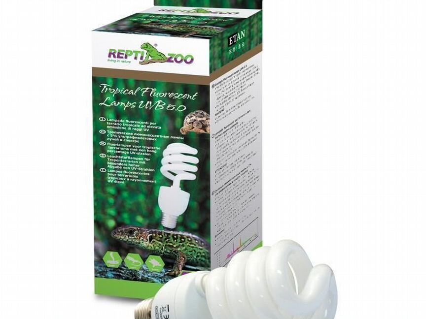 Амма 83725042 Repti-Zoo Лампа уф 5015CT Compact Tr