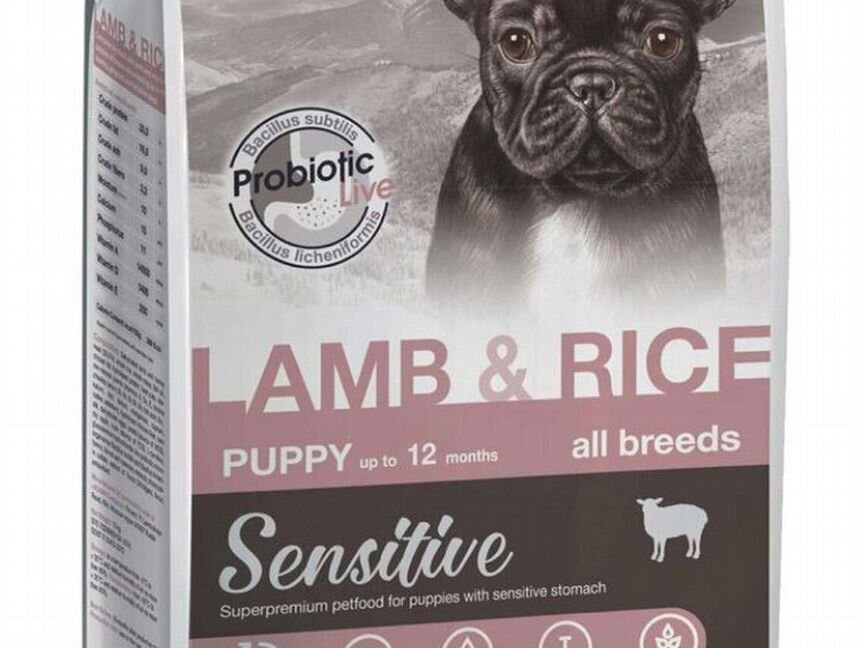 Сухой корм для щенков