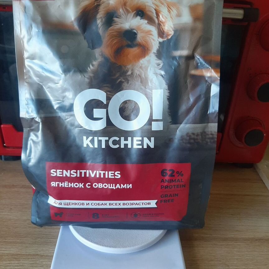Сухой корм Go Sensitivities ягненок для щенков
