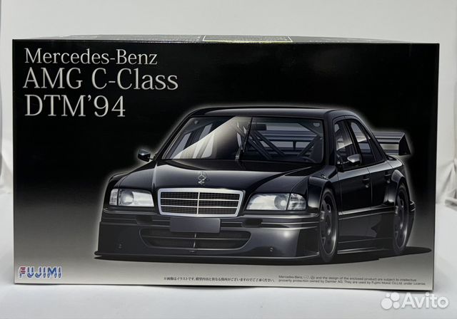 AMG C Class W202 DTM Fujimi 12682 купить в Дубне | Хобби и отдых | Авито