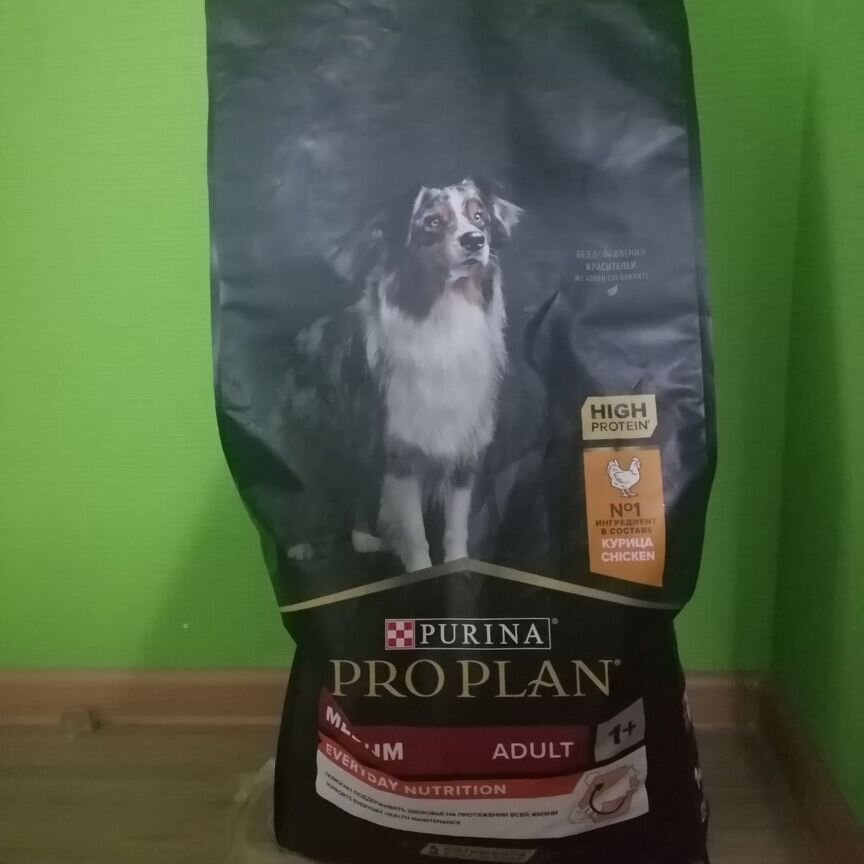 Корм для собак purina pro plan