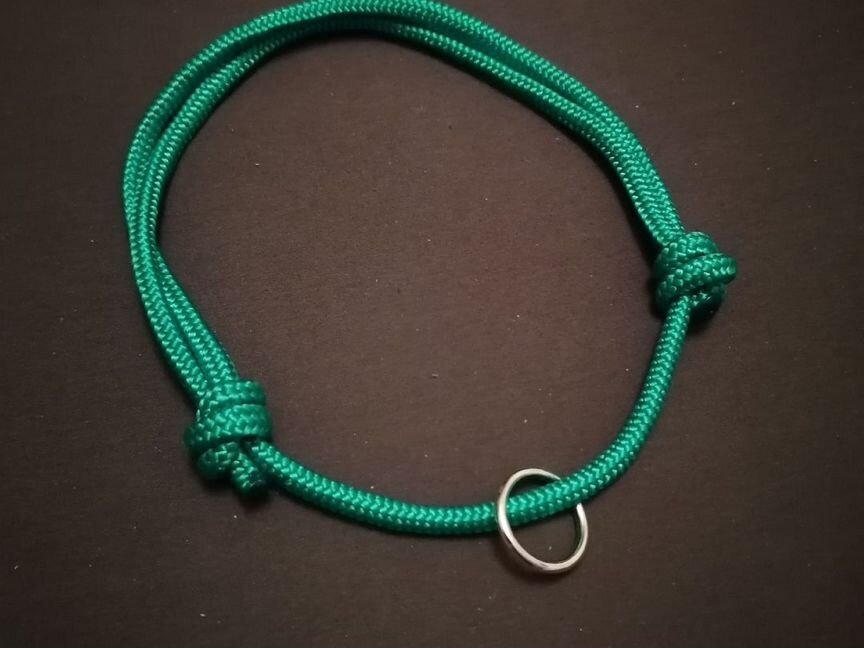 Ошейник полуудавка,ошейник шнурок,ошейник