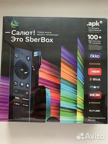 TV приставка Салют SberBox купить в Новосибирске | Электроника | Авито