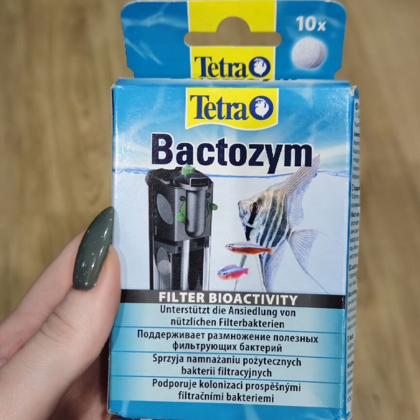 Tetra Bactozym био-запуск/чистка аквариума