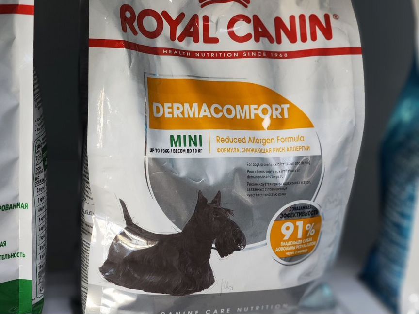 Просрок Корм для собак royal dermacomfort