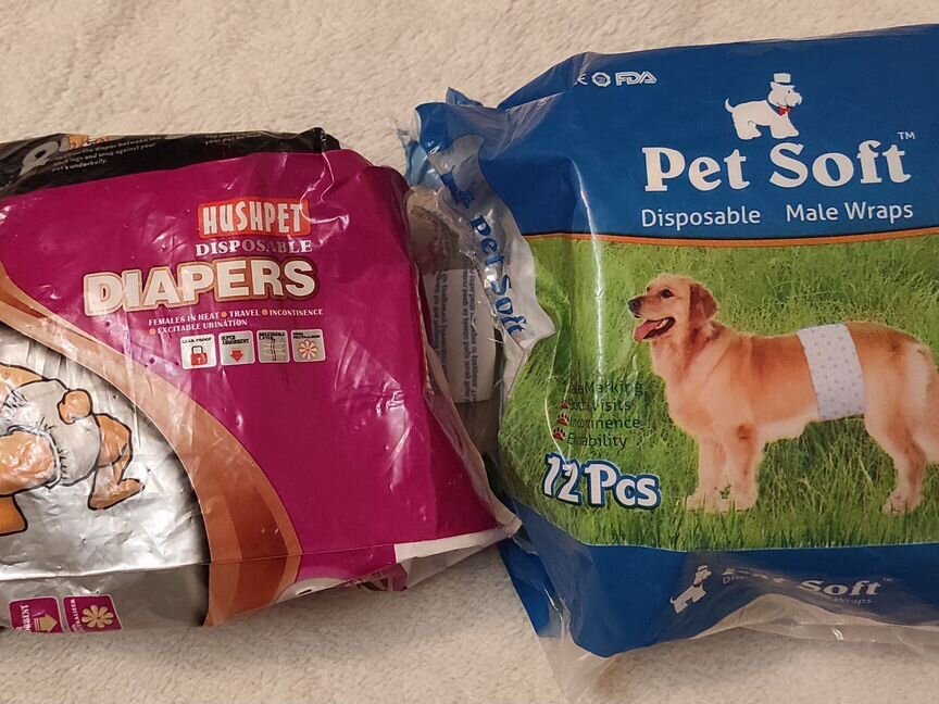 Подгузники для собак