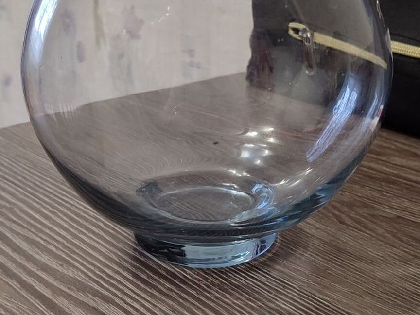 Аквариум маленький круглый