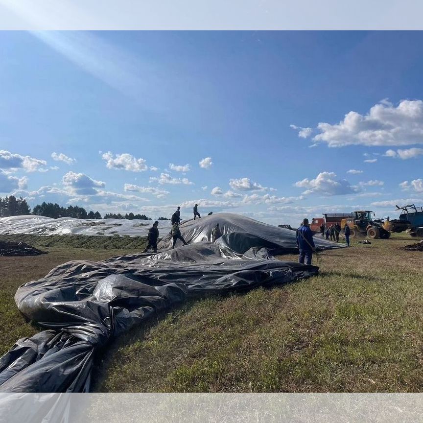 Пленка для силосных ям от производителя 18*50