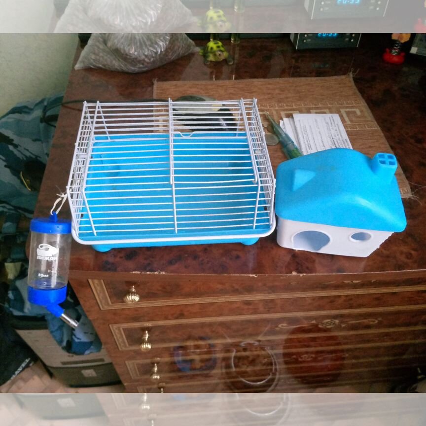 Клетка домик для хомичка