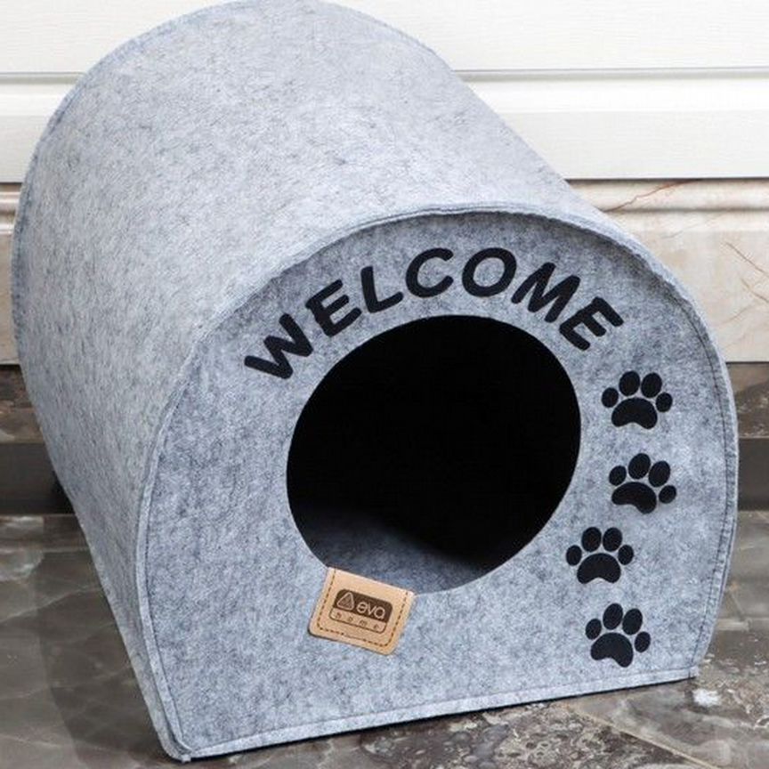 Домик для животных из войлока "Будка welcome", 33