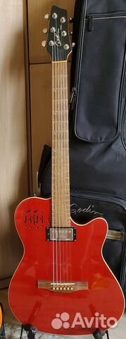 Гитара Godin A6 Ultra Trans Red полуакустика купить в Москве | Хобби и ...
