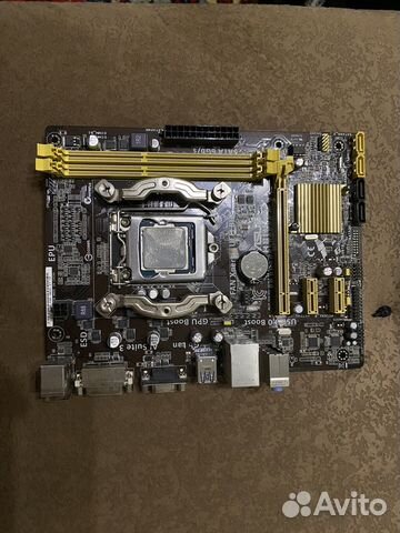 Материнская плата Asus H81M-K купить в Красногорске | Электроника | Авито