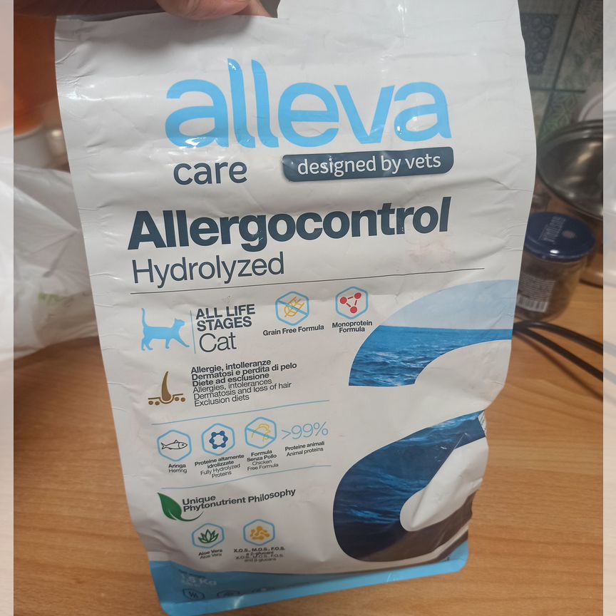 Alleva Care Cat Allergocontrol корм для кошек