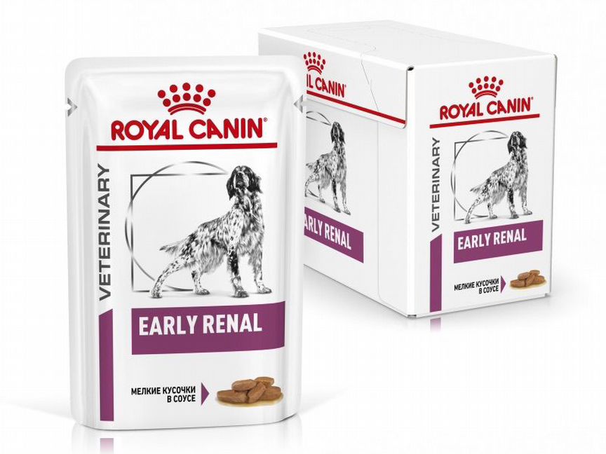 Влажный корм для собак royal canin early renal