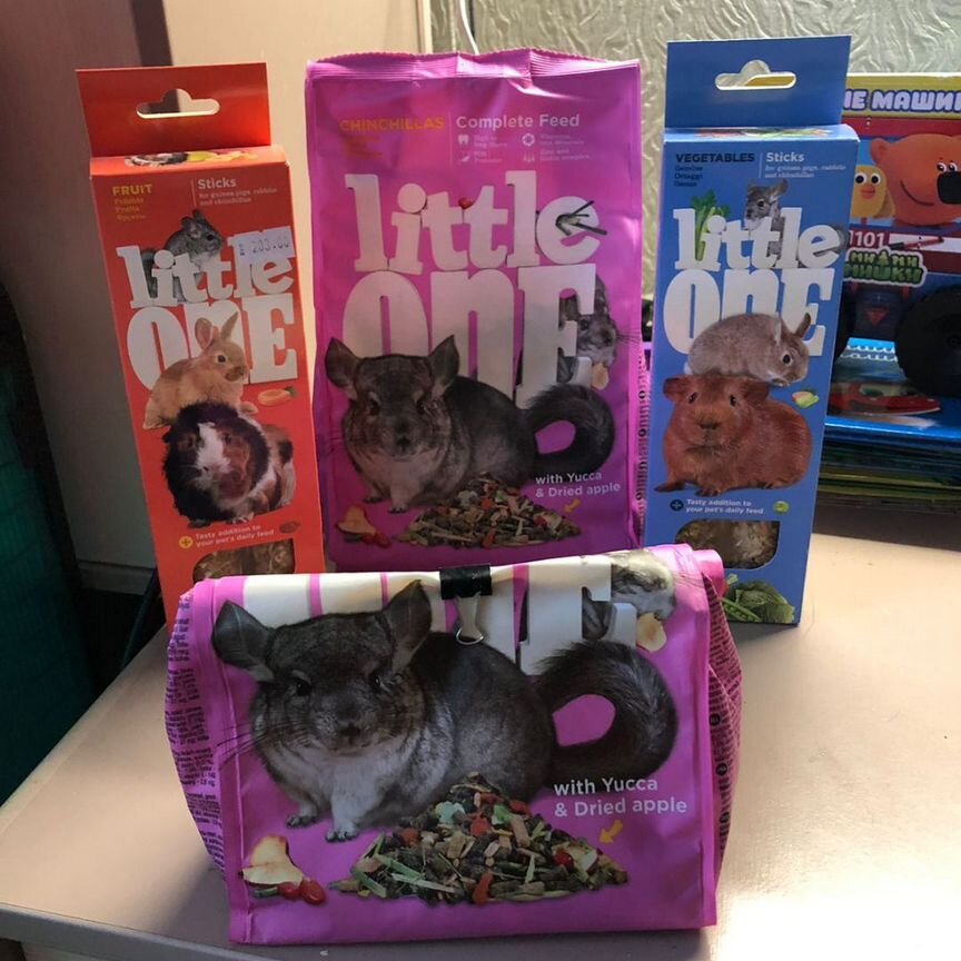 Корм для шиншилл