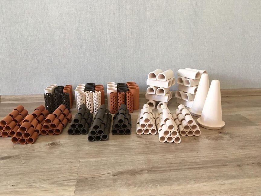 Трубки чолли. простые. для нереста. пирамидки. кон