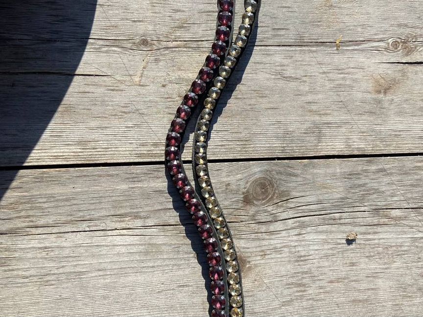 Налобники и трензель для лошади