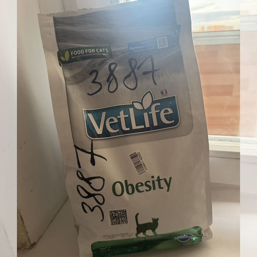 Корм для кошек farmina obesity