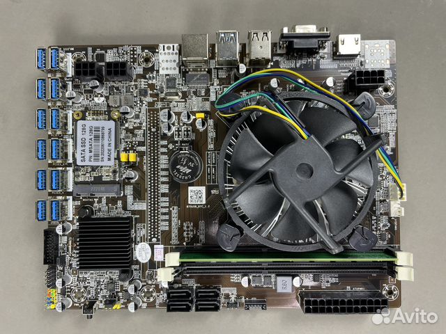 Материнская плата для майнинга на 12 GPU Комплект купить в Москве ...