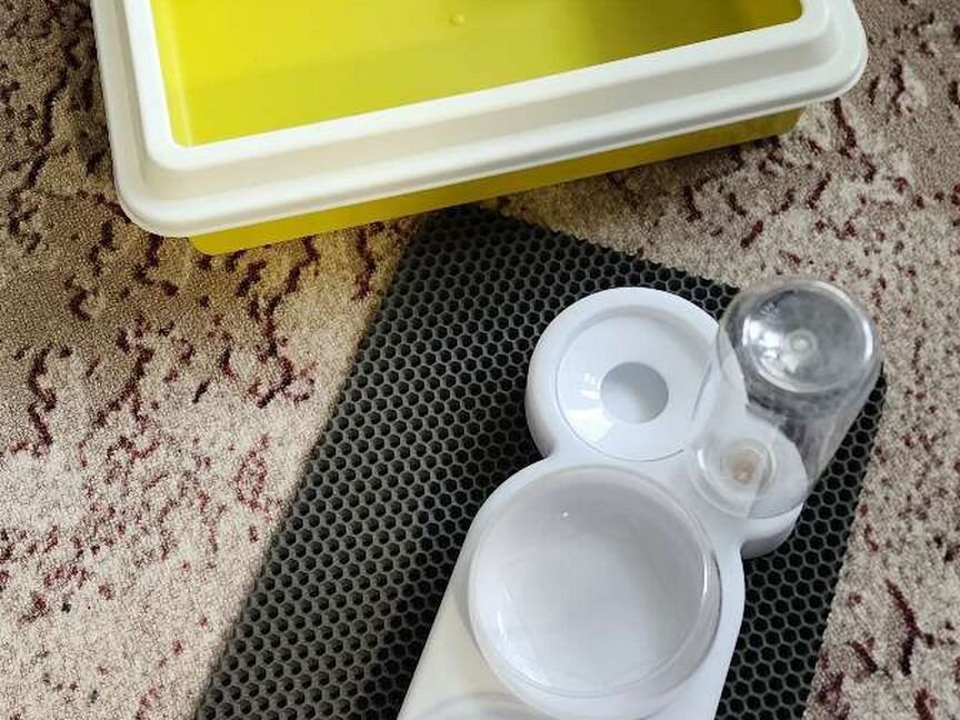 Миски. Коврик. Лоток