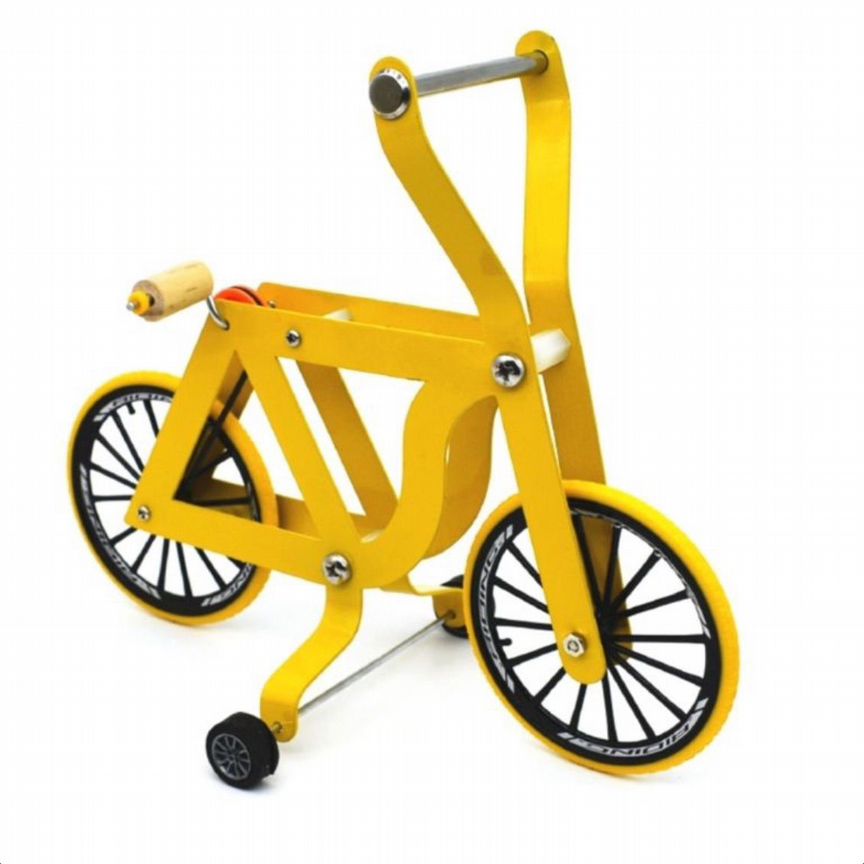 Металлический велосипед для тренировки попугаев