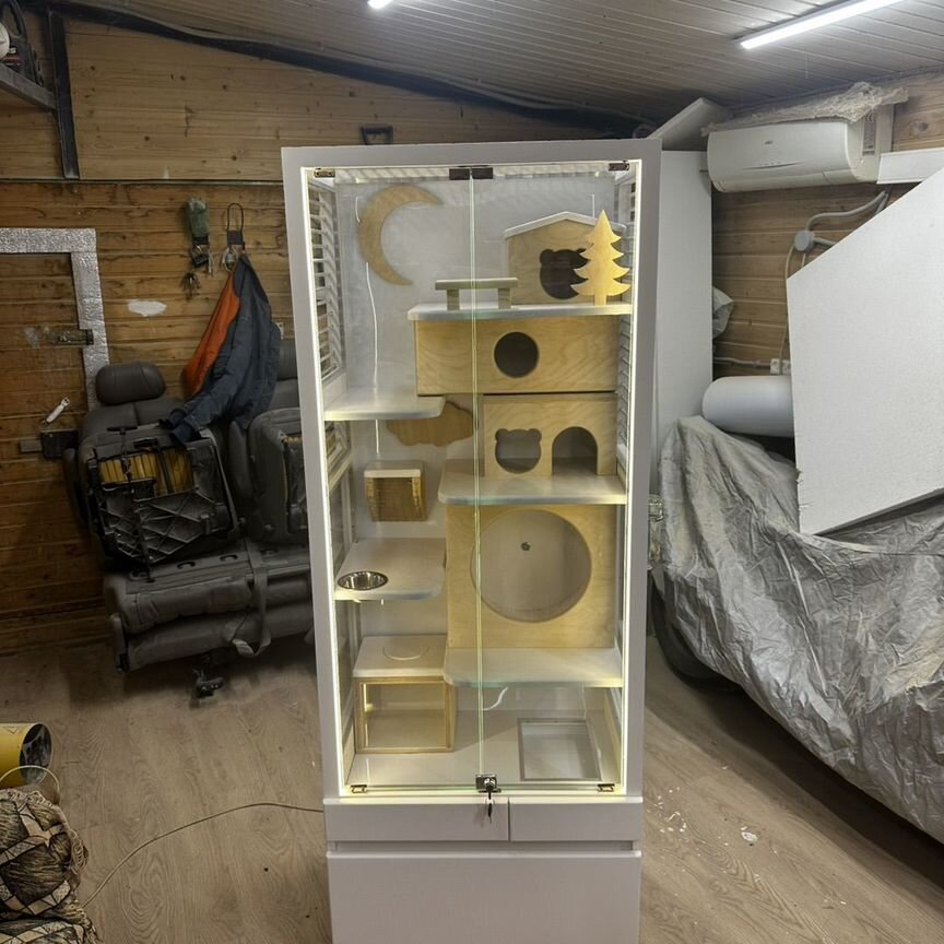 Витрина для шиншилл, дегу