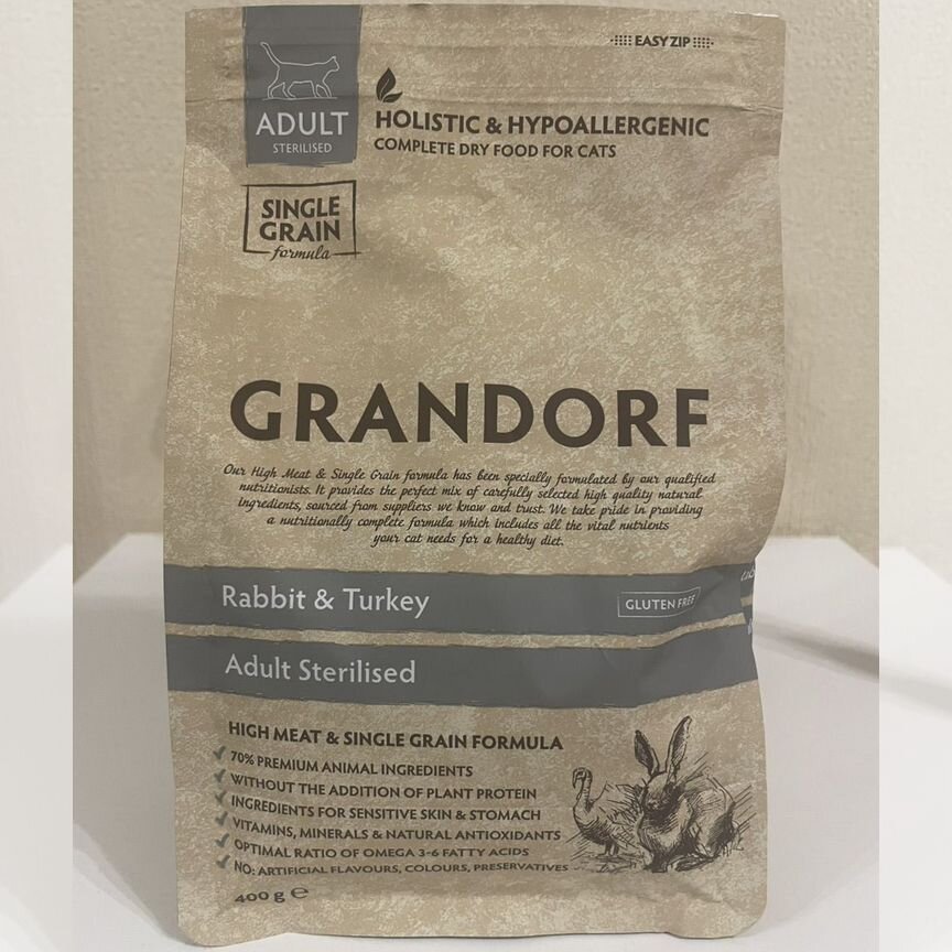 Корм для кошек grandorf