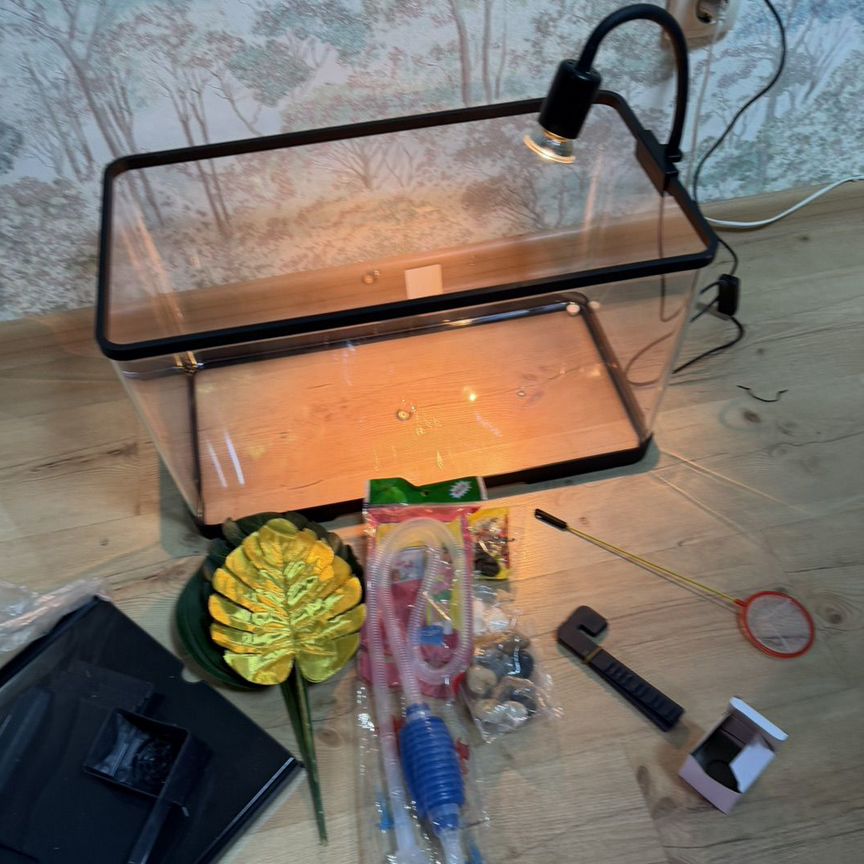 Аквариум террариум новый