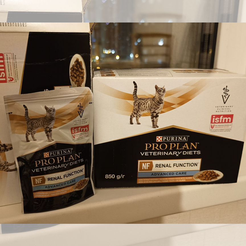 Корм Purina Pro plan Renal пауч с лососем 85 грамм