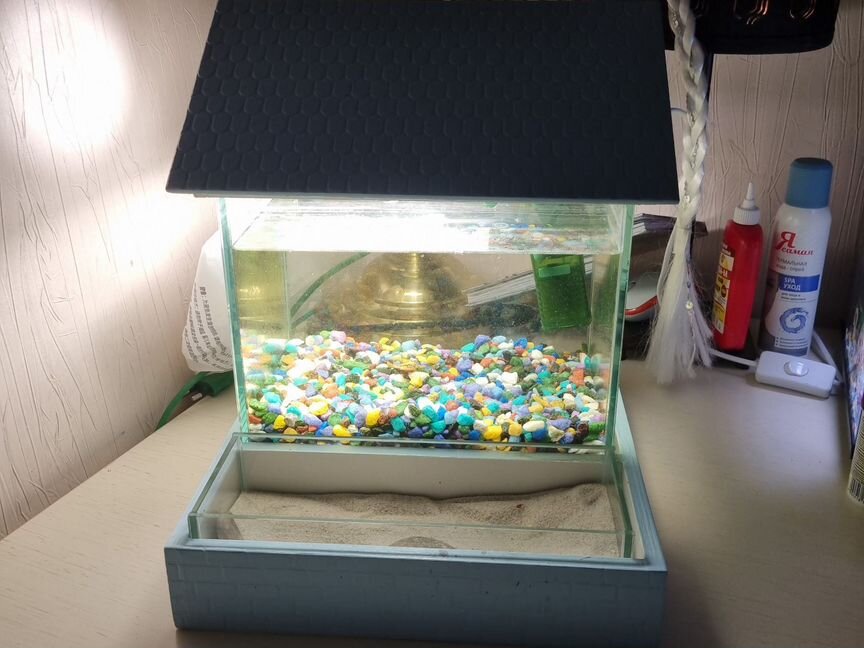 Аквариум с садиком