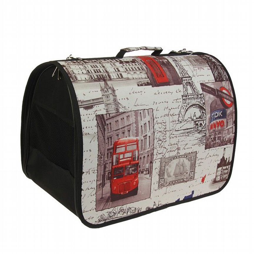 Сумка-переноска "Лондон", 49 х 30 х 35 см, микс