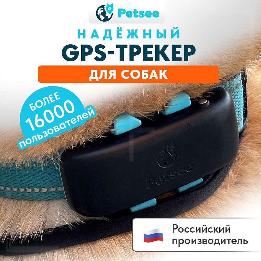 Трекер для собак Petsee