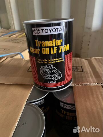 Масло трансмиссионное Toyota 75W LFTransfer Gear купить в Хабаровске ...