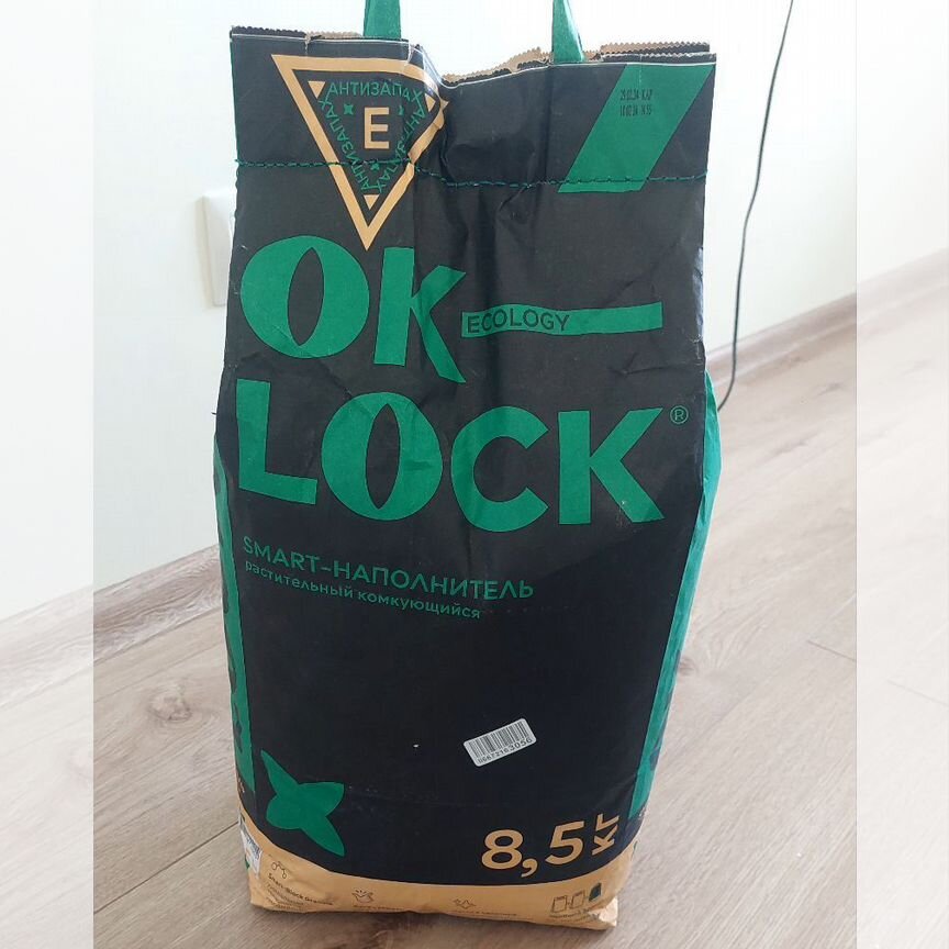 Ok - lock наполнитель для кош.туалета 8.5 кг