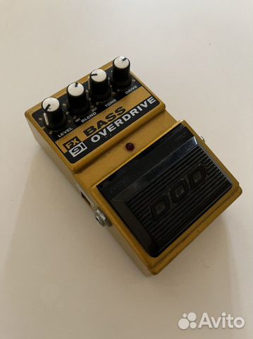 Педаль DOD FX91 Overdrive для бас-гитары купить в Москве | Хобби и ...