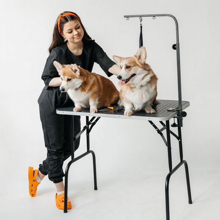 Стол для груминга складной 90 х 60 см