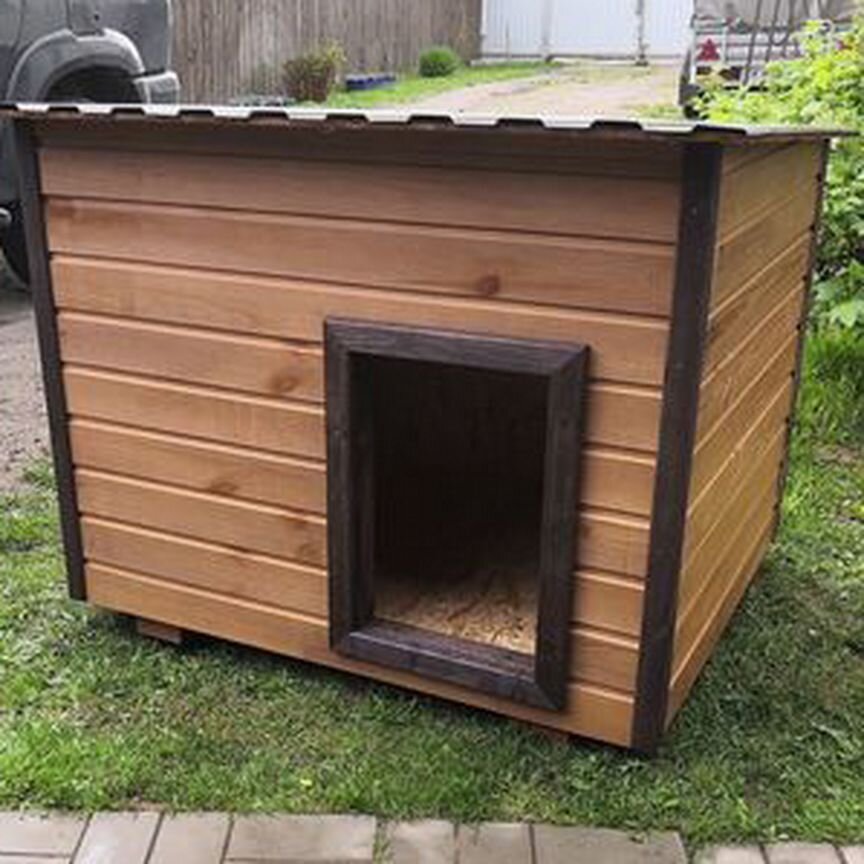 Будка для собаки утепленная