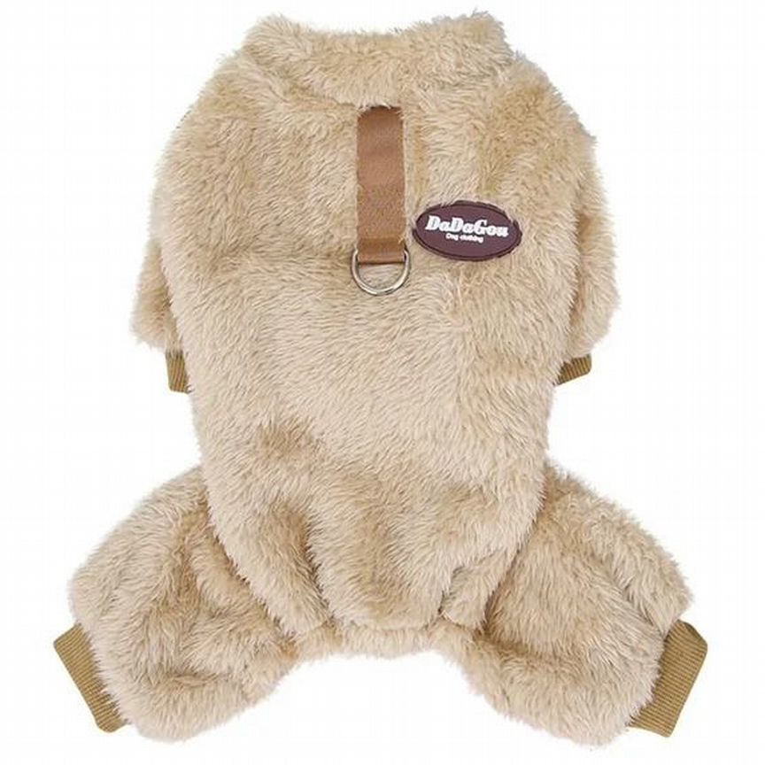 Меховой комбинизон для собаки