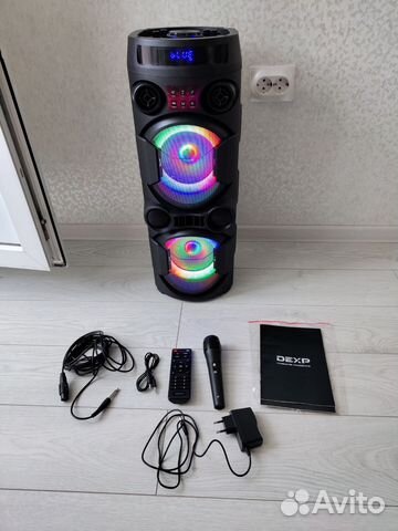 Музыкальный центр Dexp 80Вт, Bluetooth, AUX, SD купить в Краснодаре ...