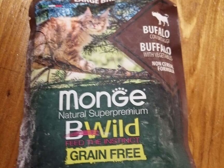 Влажный корм для кошек monge