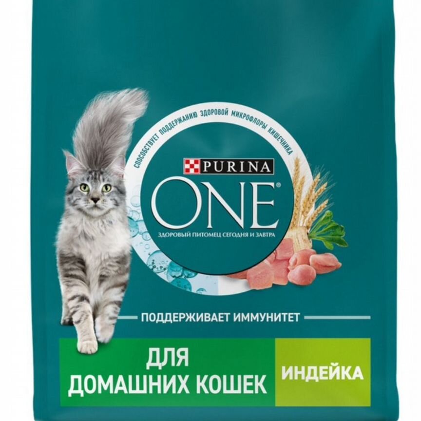 Сухой корм для кошек purina one 3 кг