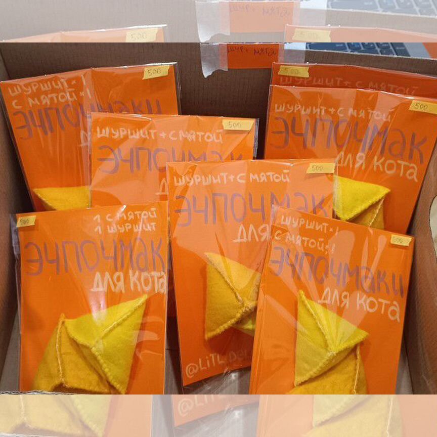 Игрушки для кошки эчпочмак