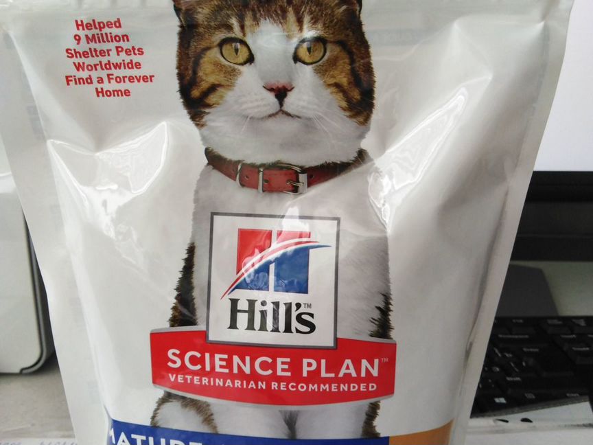 Корм для кошек hills 7+