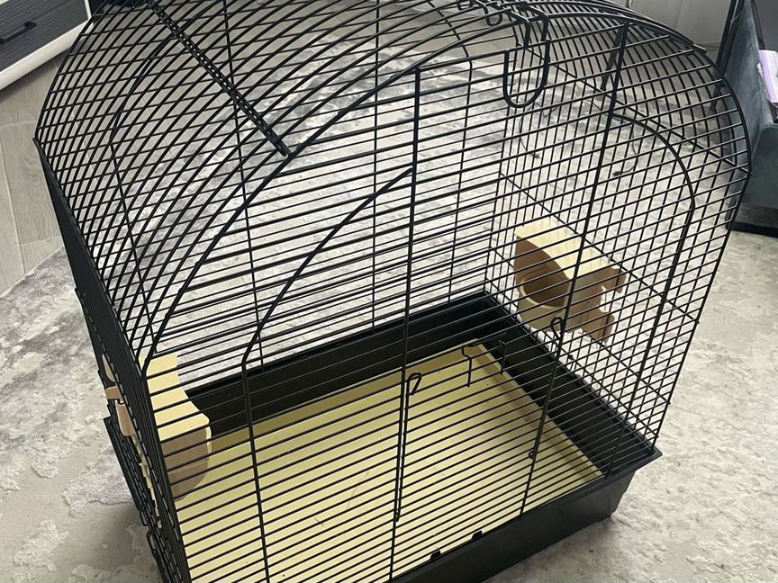 Клетка для птиц Ferplast greta черная