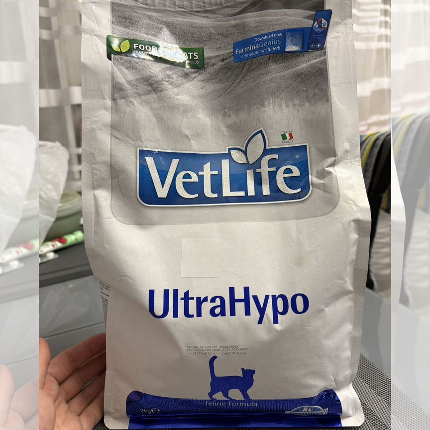 Корм для кошек VetLife