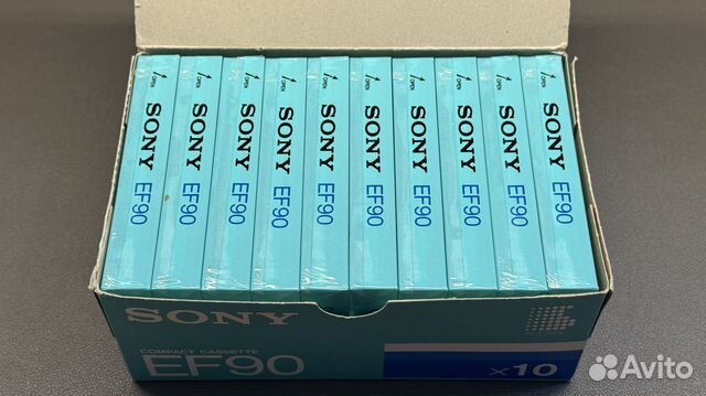 Аудиокассеты sony EF90 новые купить в Москве по низкой цене с доставкой ...