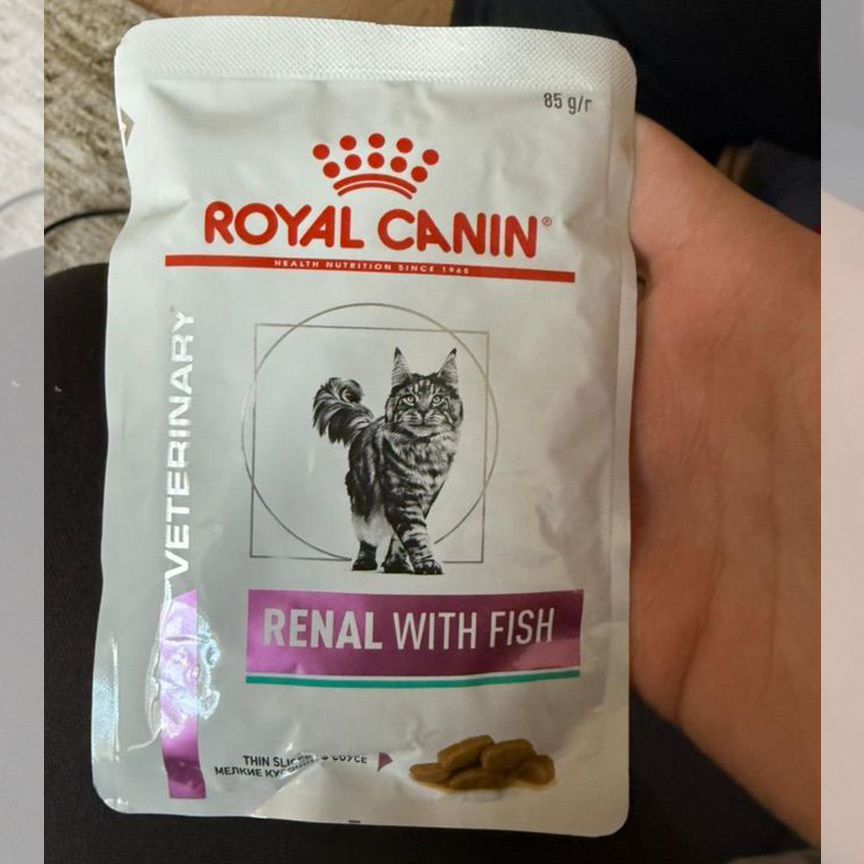 Корм для кошек royal canin renal fish
