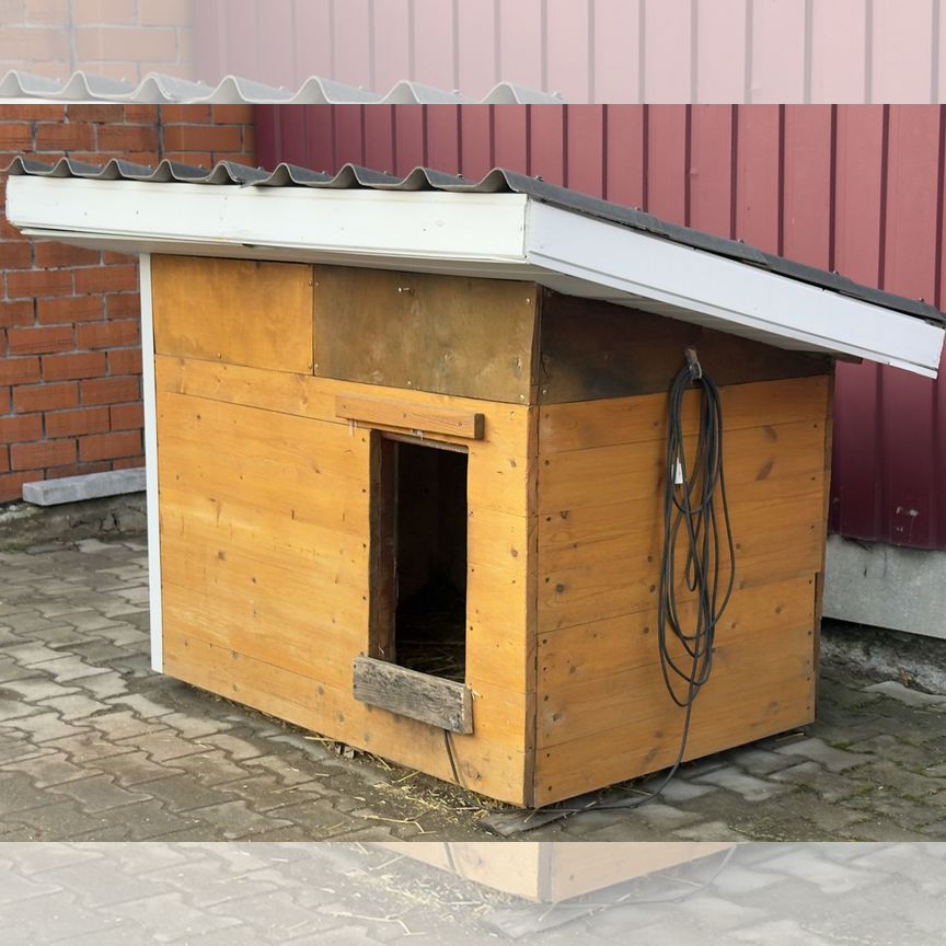 Отдам будку для крупной собаки